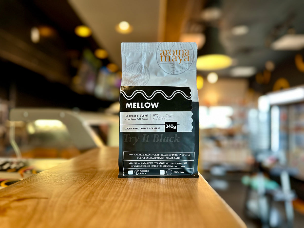 Mellow Espresso Blend – Aroma Maya Coffee Roasters